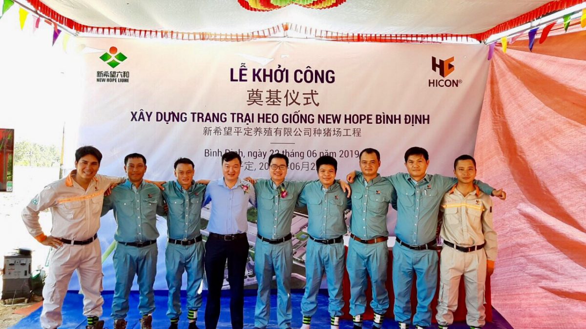 GROUNDBREAKING CEREMONY OF NEW HOPE FARM BINH DINH - HI-CON
