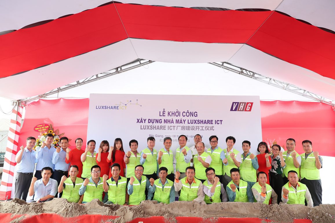 GROUND BREAKING CEREMONY OF LUXSHARE-ICT FACTORY (VAN TRUNG ...