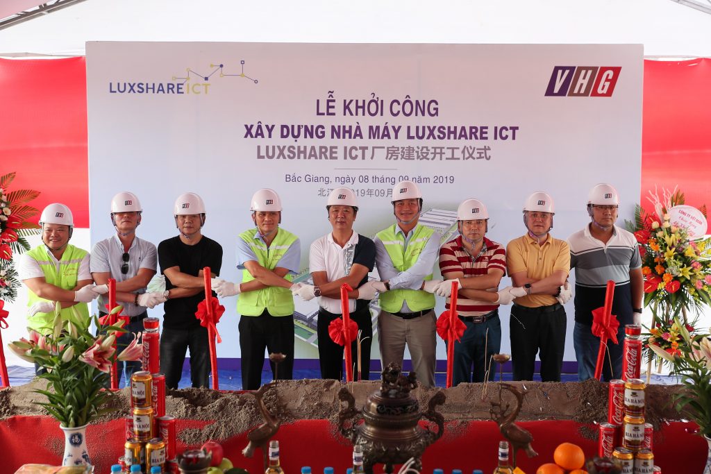 GROUND BREAKING CEREMONY OF LUXSHARE-ICT FACTORY (VAN TRUNG ...